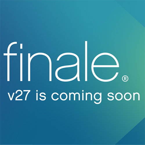 Finale 27 annoncé par Makemusic
